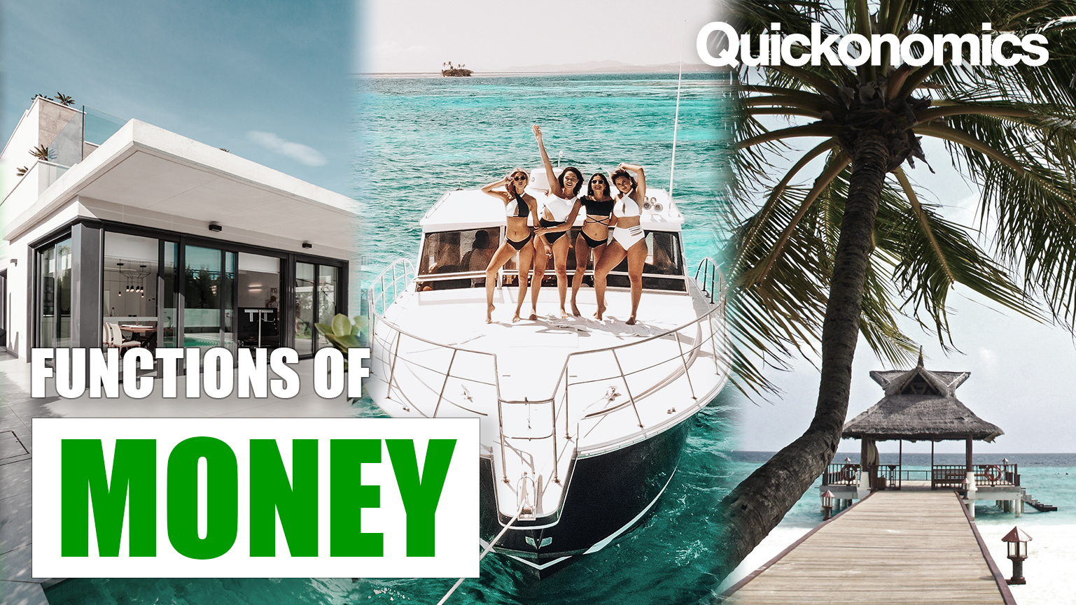 Three Functions Of Money Quickonomics